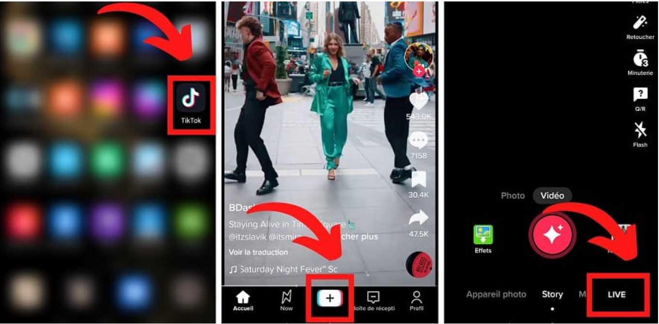 Comment faire un live sur TikTok ? - La Netscouade